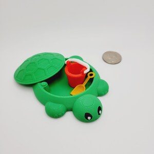 Miniature Turtle Sandbox Set 1:12 Scale - Etsy