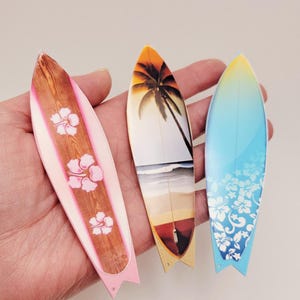 1:12 Scale Miniature Surfboard Tiny Summer Scenes - Etsy