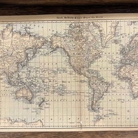 Miniature Antique Maps - Etsy