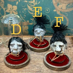 Multi-scale Shrunken Heads Dollhouse Miniatures Diorama Curiosity and ...