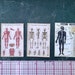 Miniature 1:12 Antique Crime Scene Photos Tiny True Crime Prop Mystery ...