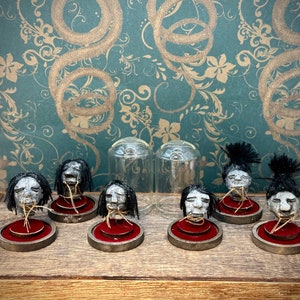 Multi-scale Shrunken Heads Dollhouse Miniatures Diorama Curiosity and ...