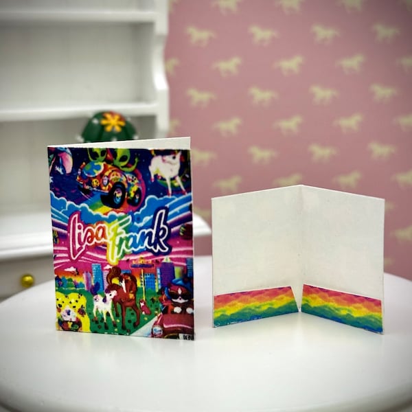 Lisa Frank Folder - Etsy