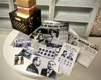 Miniature Crime Scene Evidence - Etsy