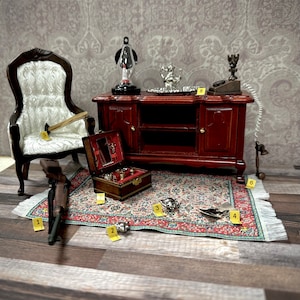 1/12 or 1/6 Scale Crime Scene Investigation Evidence Markers- Dollhouse ...