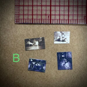 Miniature 1:12 Antique Crime Scene Photos Tiny True Crime - Etsy