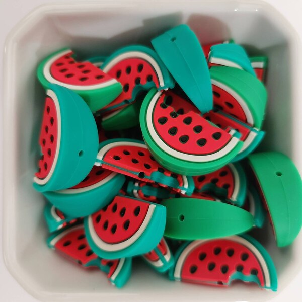 Watermelon Beads - Etsy
