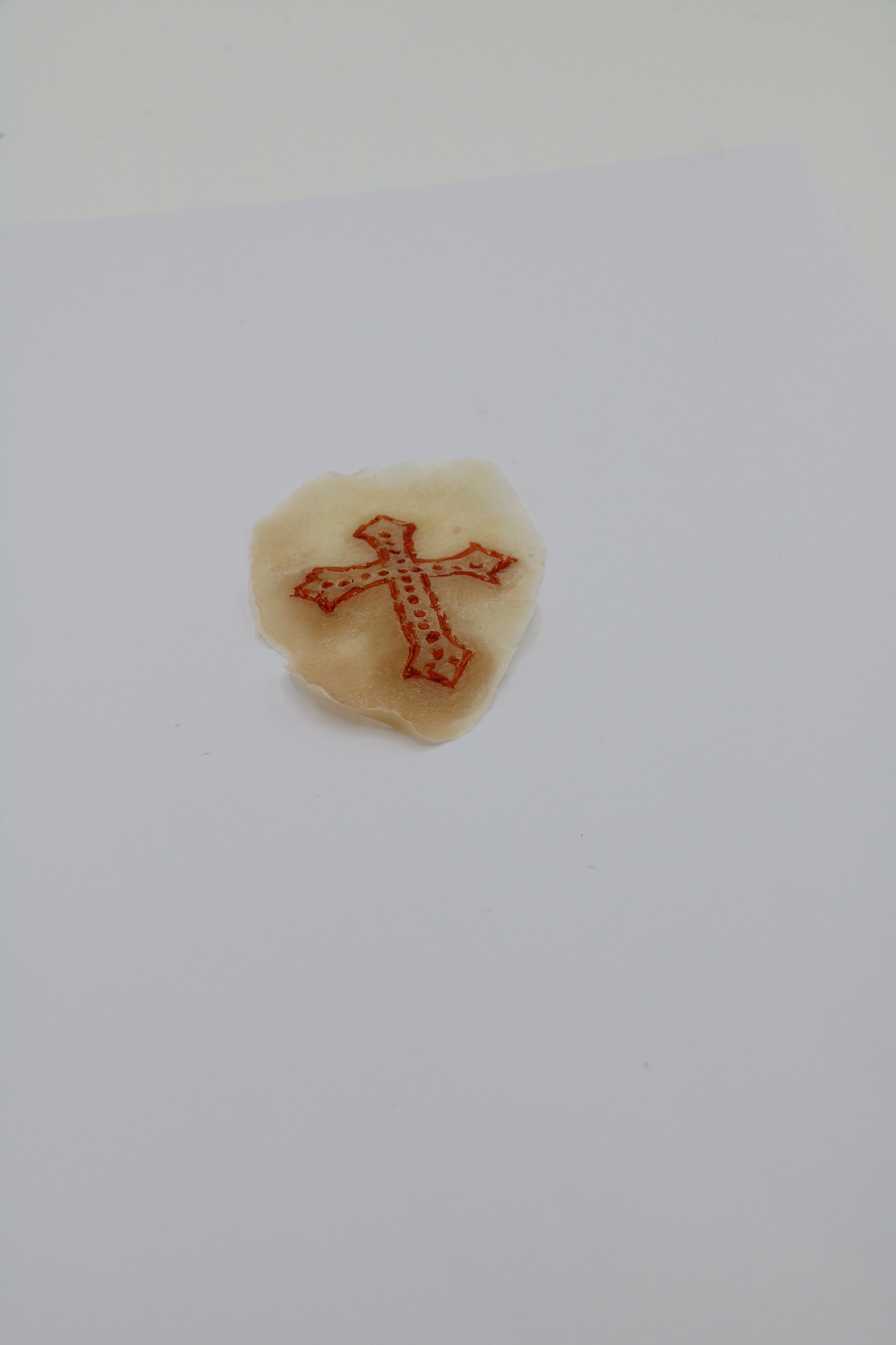 Latex Vampire Cross Burn Wound. Prosthetic Appliance for Film, TV and ...