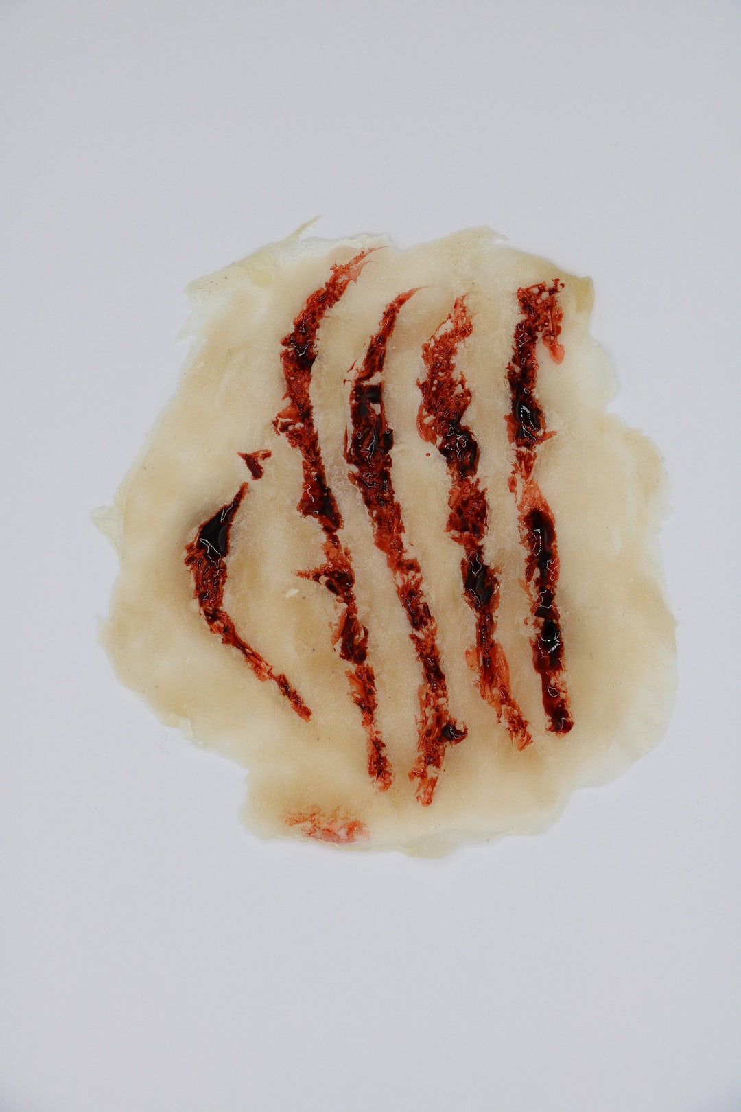 Latex Animal Scratch Wound. Prosthetic Appliance for Film, TV and ...