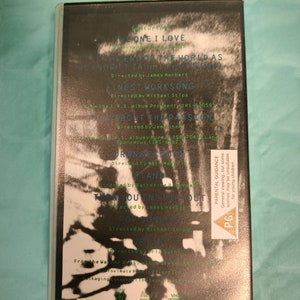 REM Pop Screen VHS - Etsy
