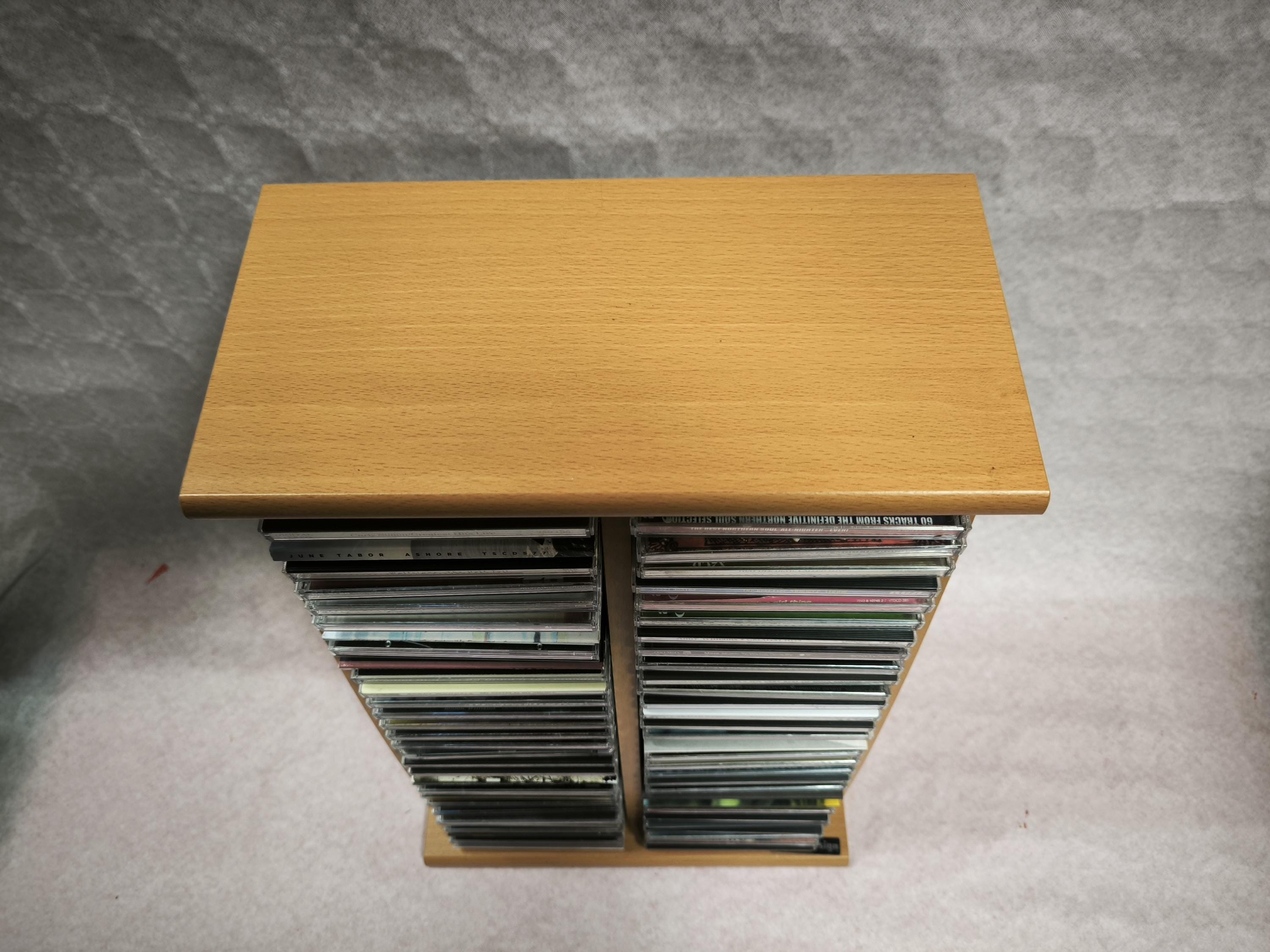 Vintage Compact Disc Storage Unit - Etsy