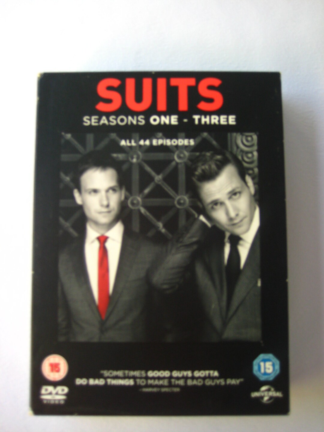 SUITS Seasons One - Three DVD PAL English - Etsy