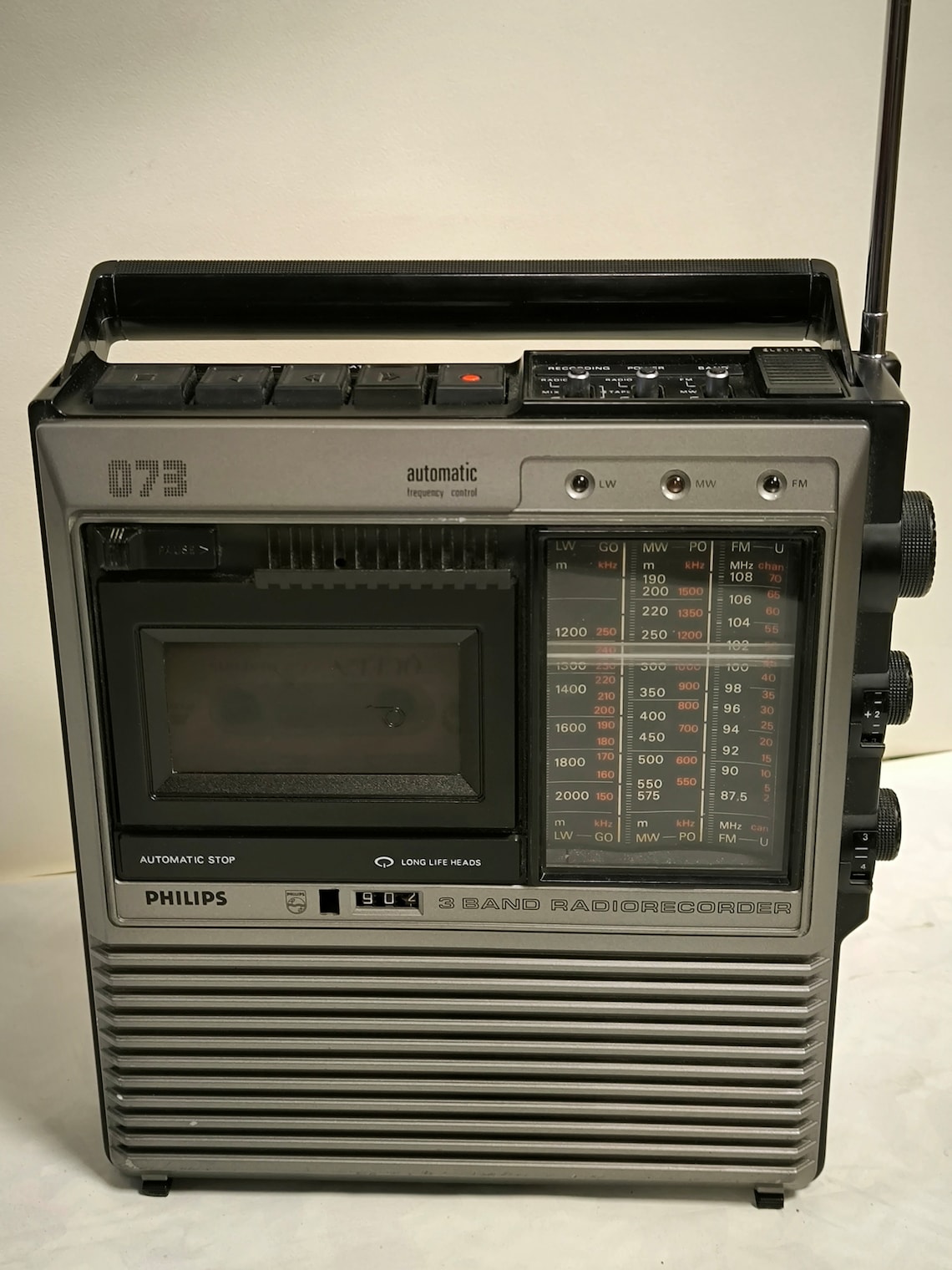 Philips Radio Cassette Recorder Vintage 1978 - Etsy