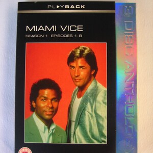 Miami Vice Series 1 , episodes 1-8 3 Disc Anthology DVD PAL English ...