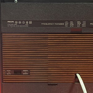 Vintage Philips Radio Cassette Player 1970 - Etsy