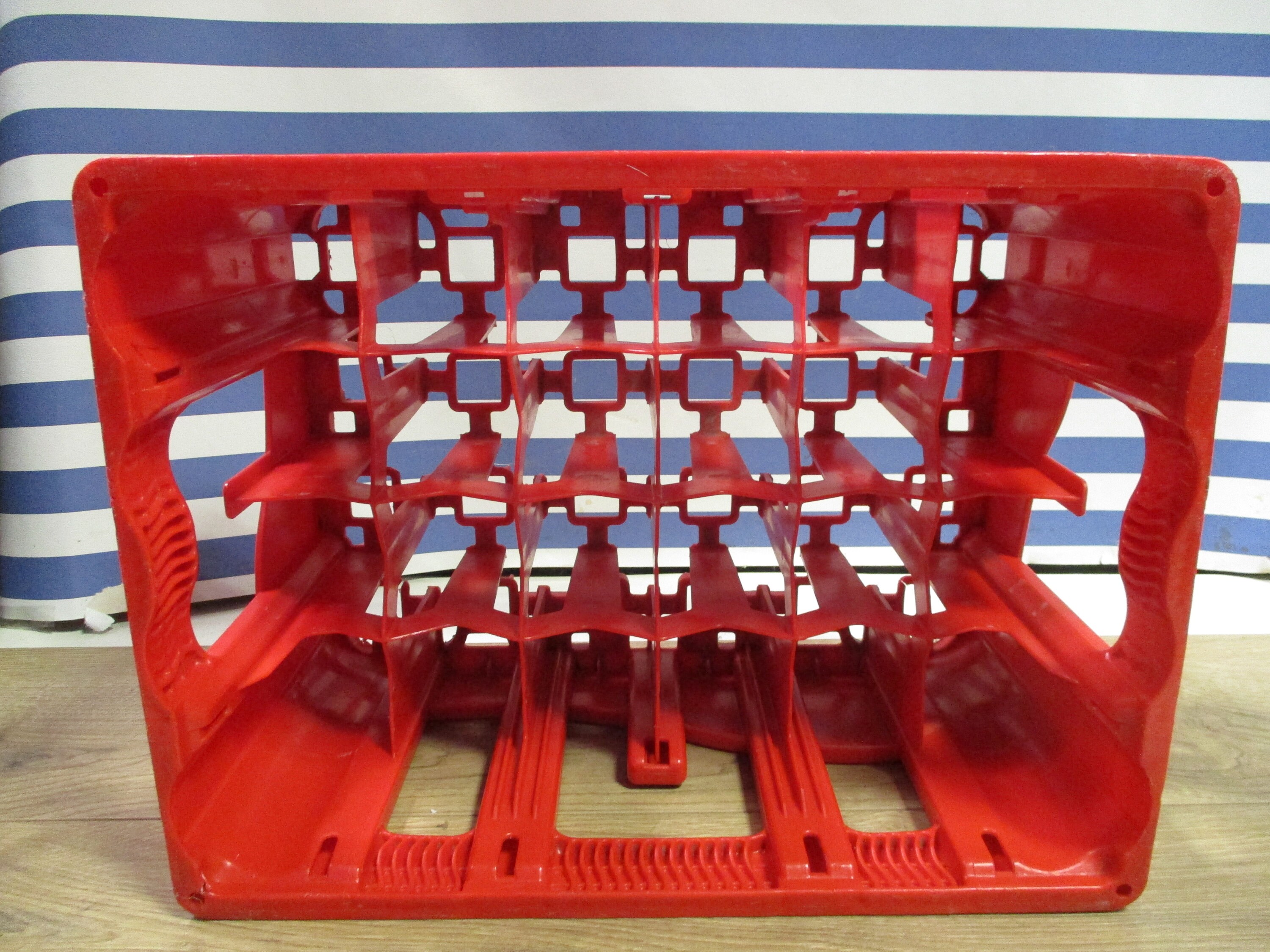 Coca Cola Crate Plastic Hold 24 Bottles - Etsy