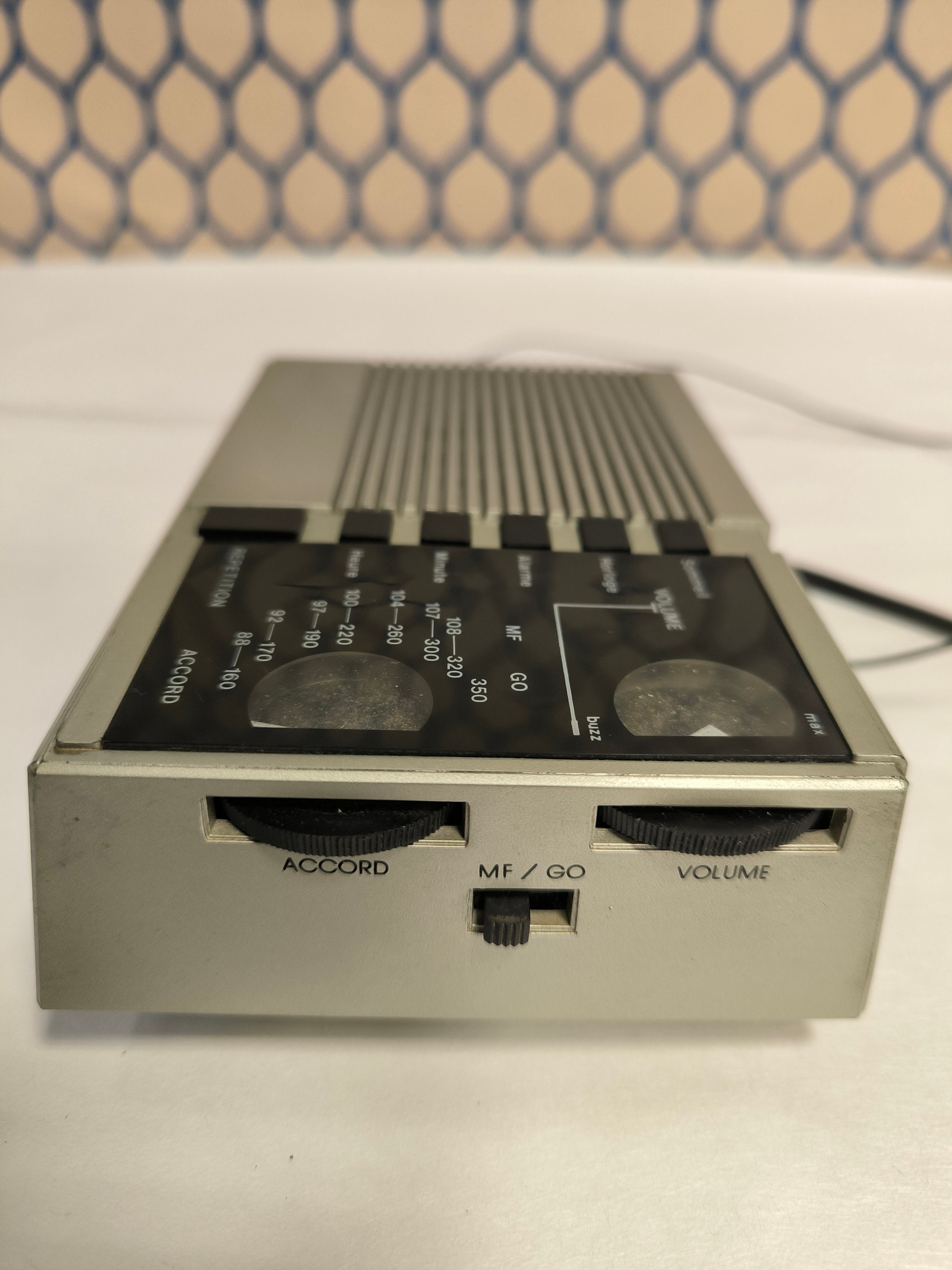 Vintage Radio Alarm Clock Made by Prestige - Etsy