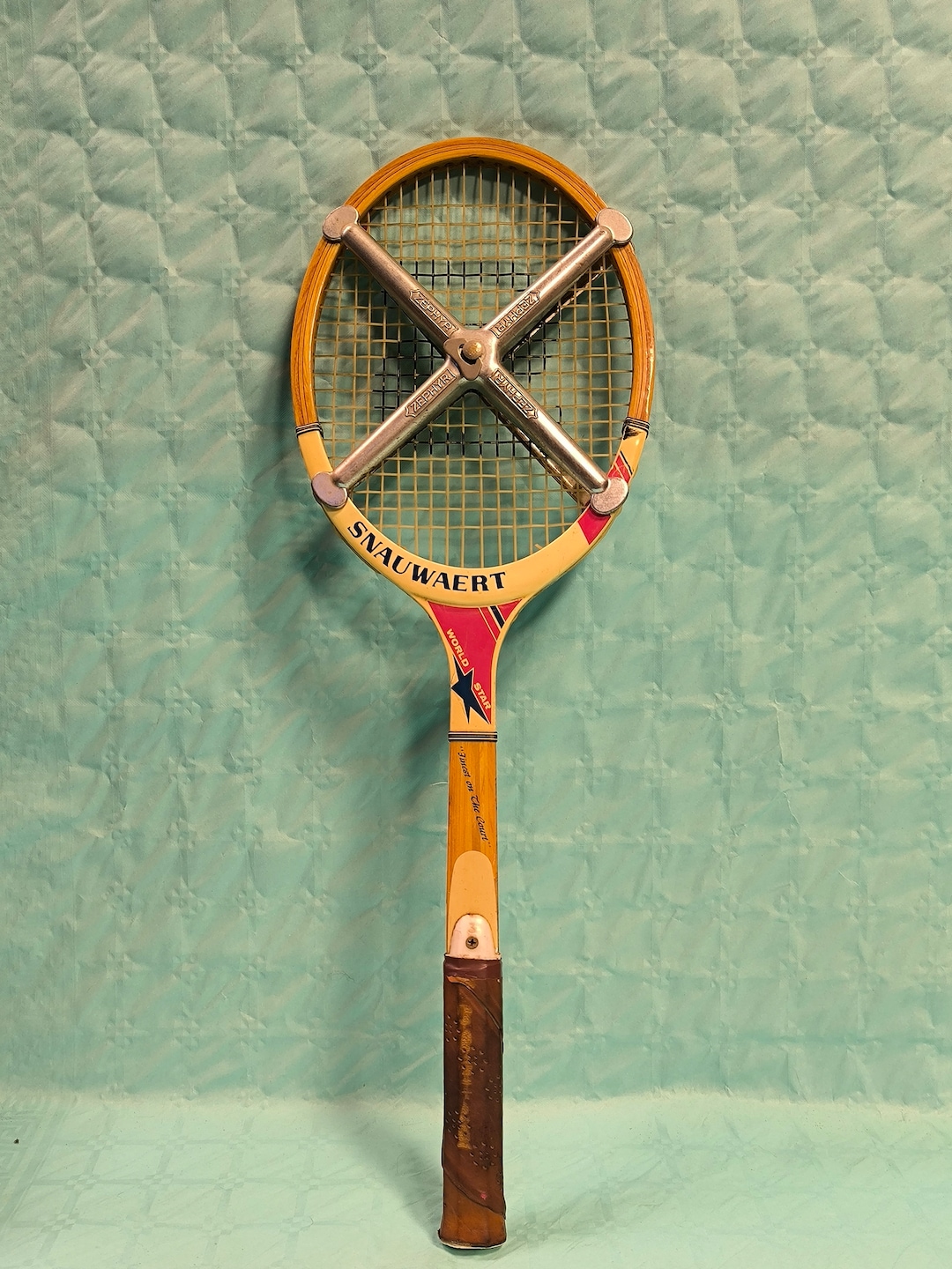 Vintage Snauwaert & Depla Tennis Racket Made in Belgium - Etsy
