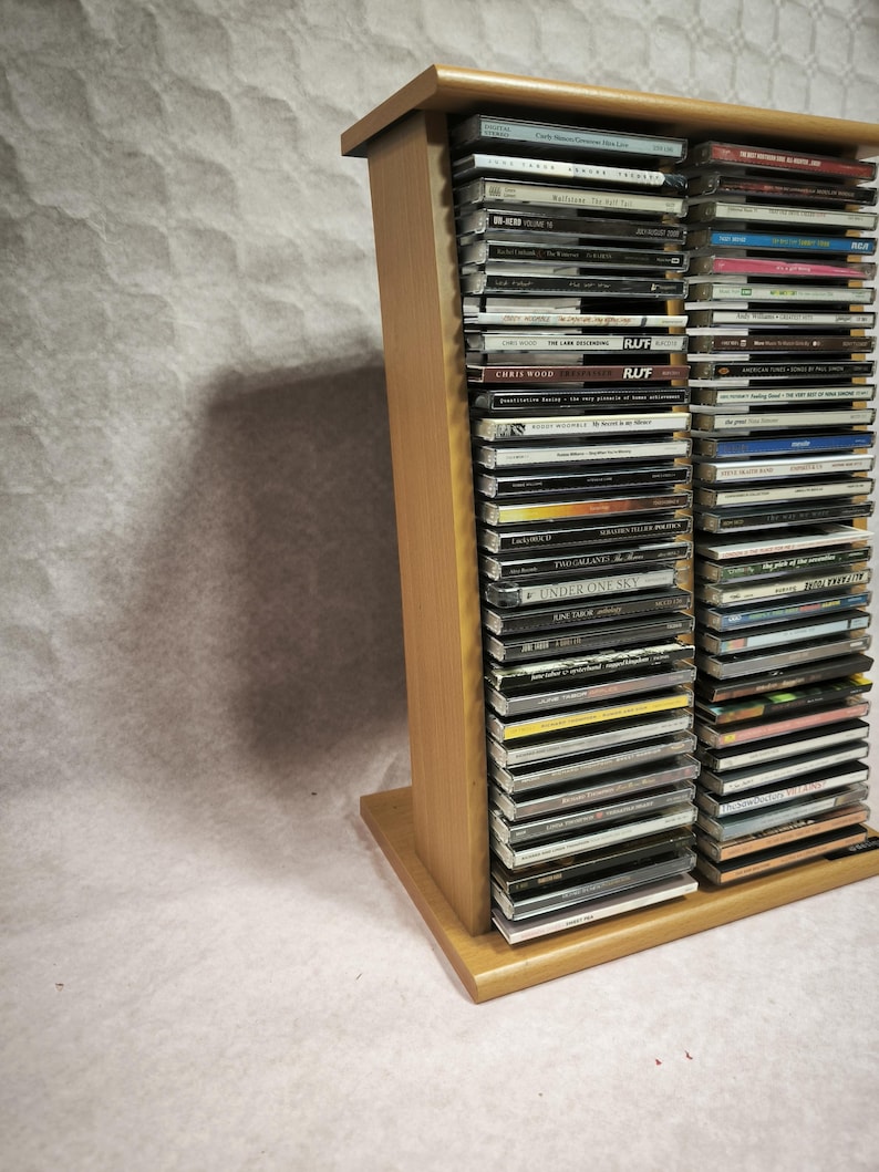 Vintage Compact Disc Storage Unit - Etsy