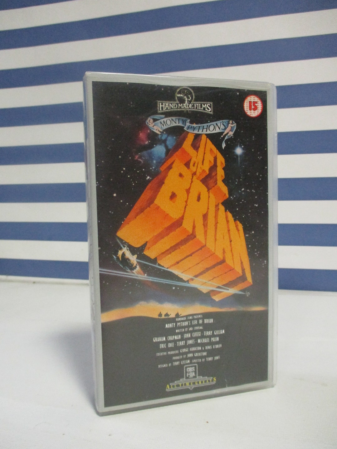 Monty Python's Life of Brian VHS K7 Cassette Original Handmade Films - Etsy