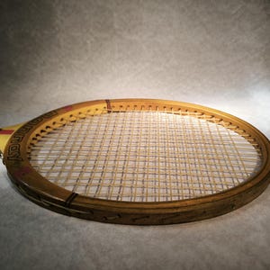Vintage Donnay Rod Laver Tennis Racket - Etsy UK