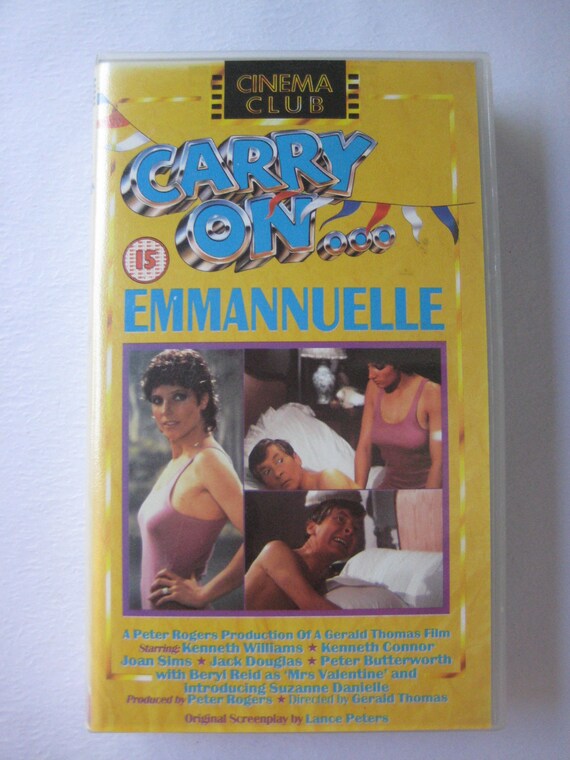 Carry on Emmannuelle VHS PAL English - Etsy