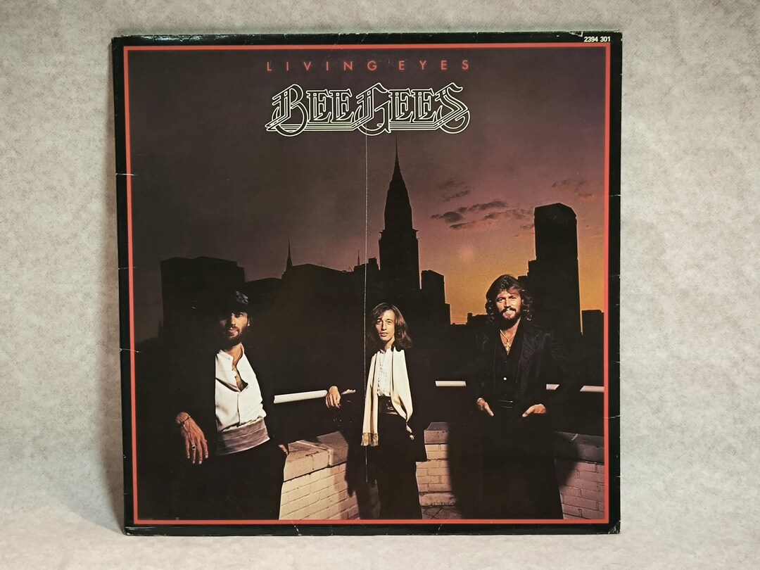 Bee Gees Living Eyes LP Record 1981 - Etsy