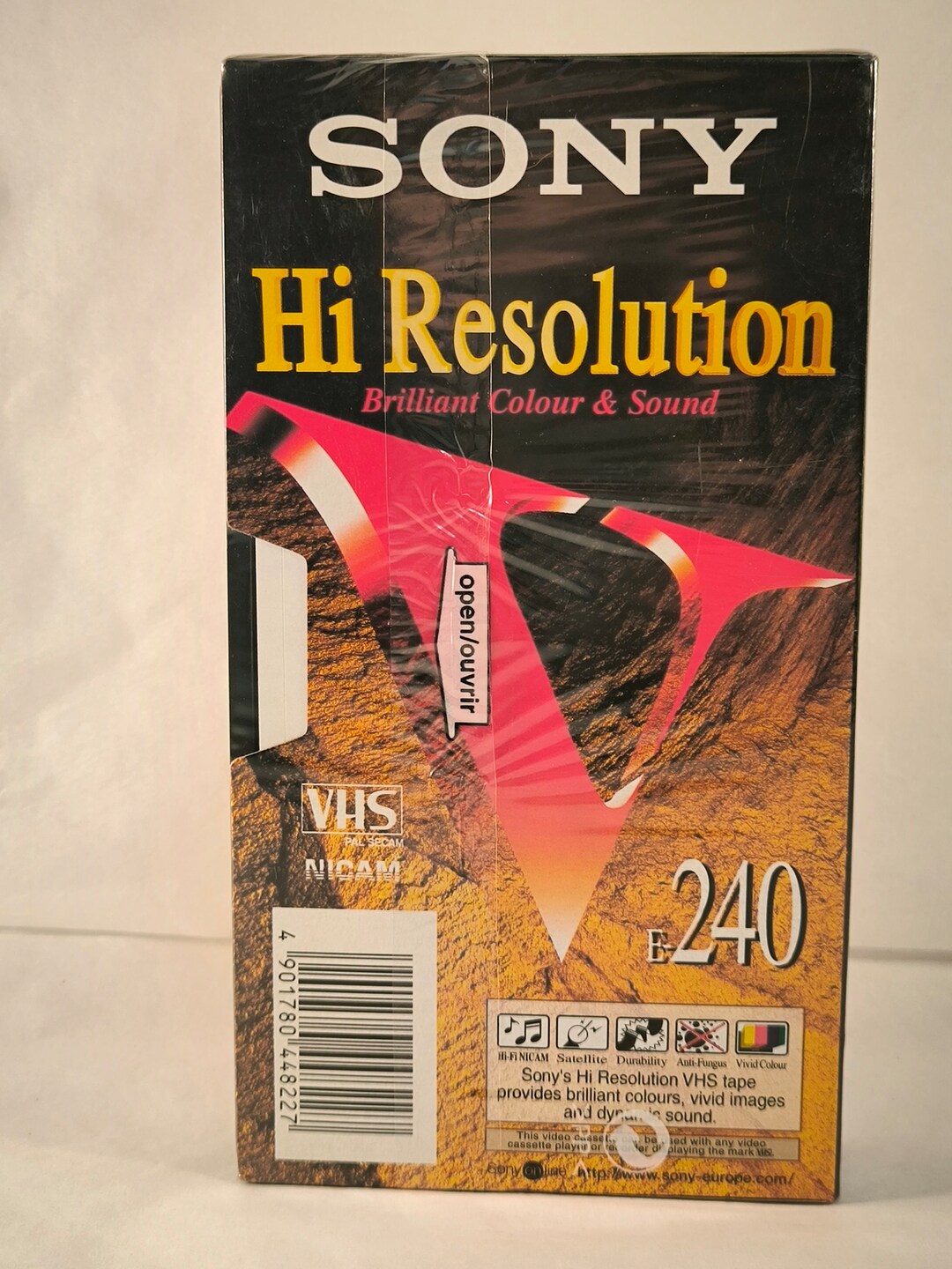 Blank Sony VHS Cassette 240 Minuets - Etsy