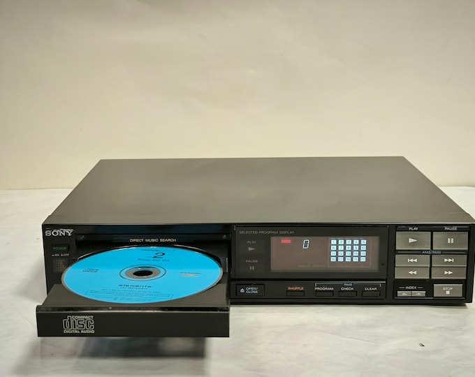 Sony Compact Disc Player Separates - Etsy