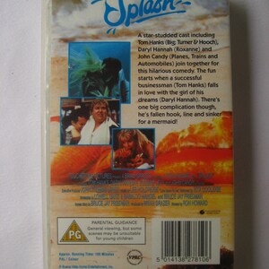 Splash VHS PAL English - Etsy