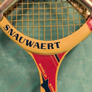 Vintage Snauwaert & Depla Tennis Racket Made in Belgium - Etsy