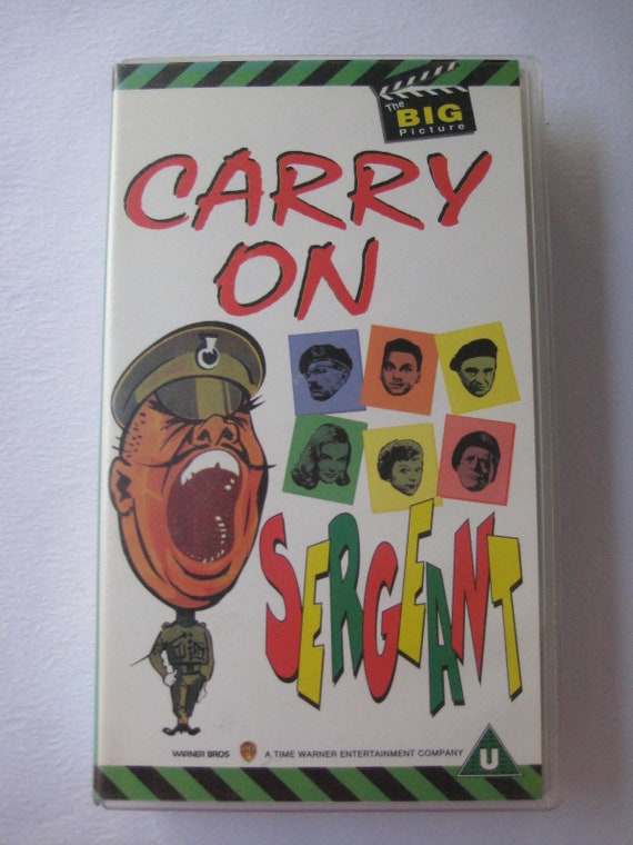Carry on Sergeant VHS PAL English 1958 - Etsy