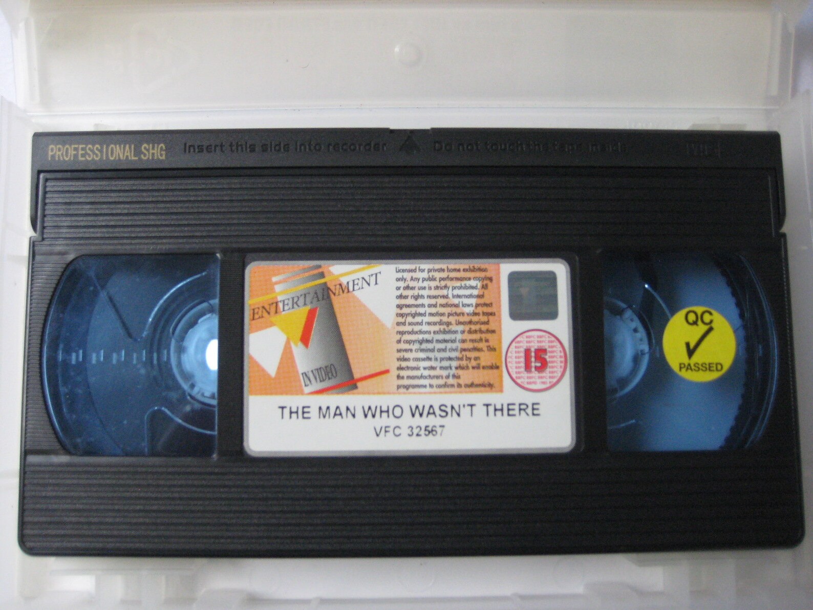 The Man Who Wasn't There VHS PAL English 2000 - Etsy