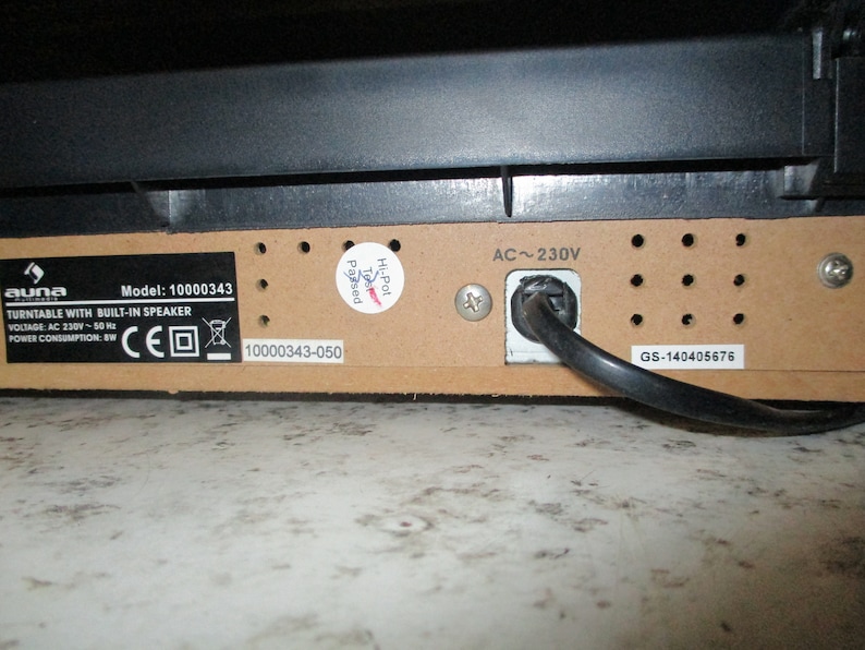 Turntable Record Deck Auna Stereo System - Etsy