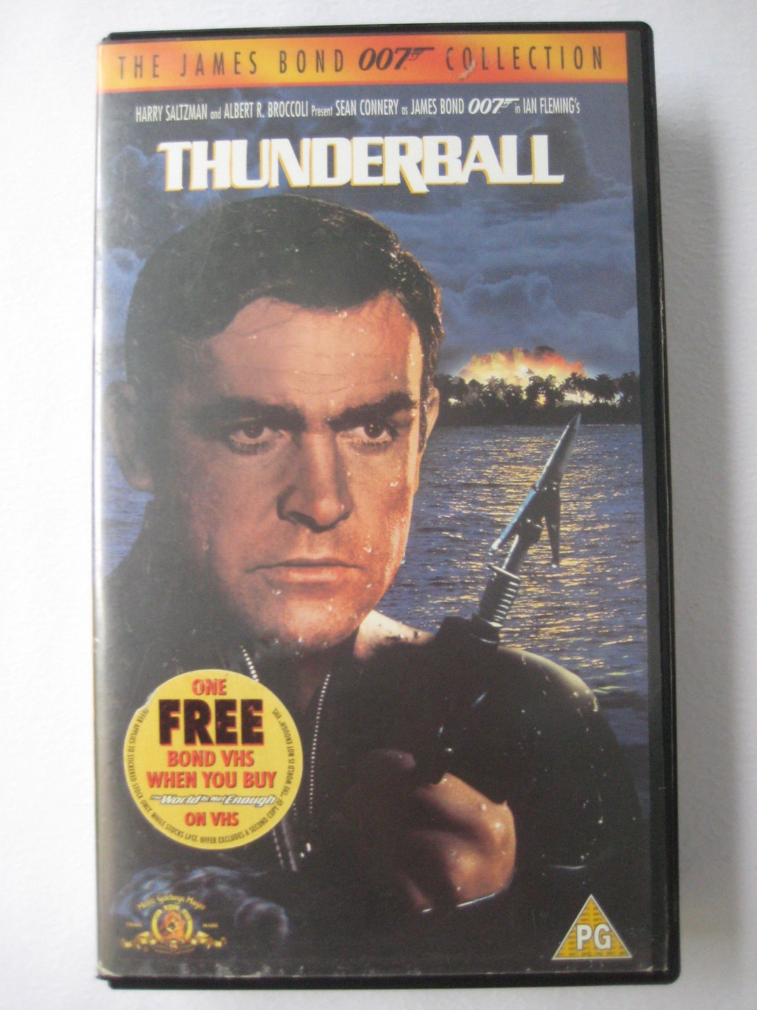Thunderball VHS PAL English - Etsy