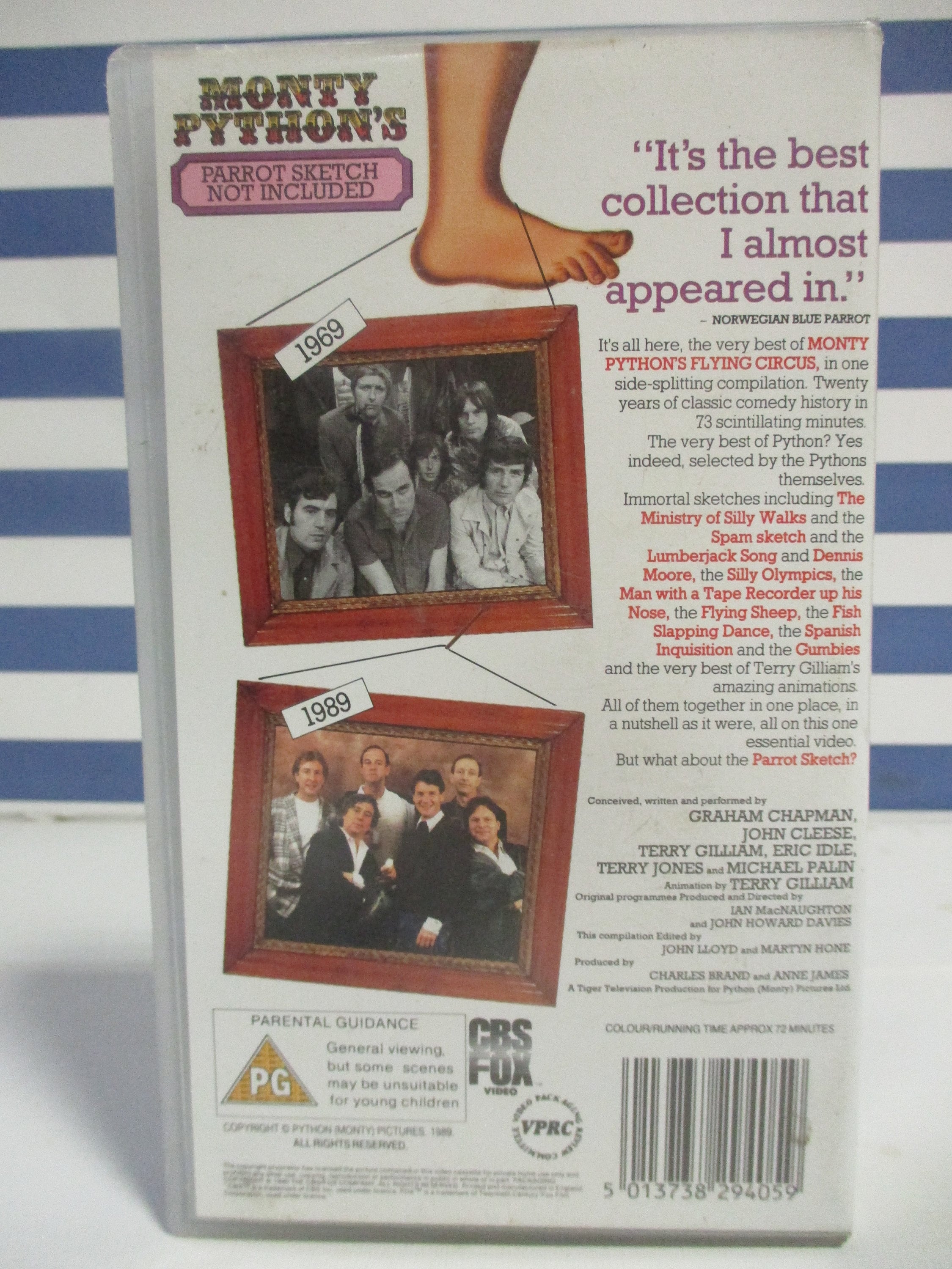 The Very Best of Monty Python's Flying Circus Parrot Sketch Not ...