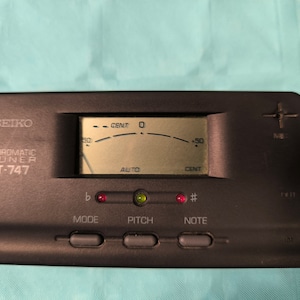 Seiko Chromatic Tuner - Etsy