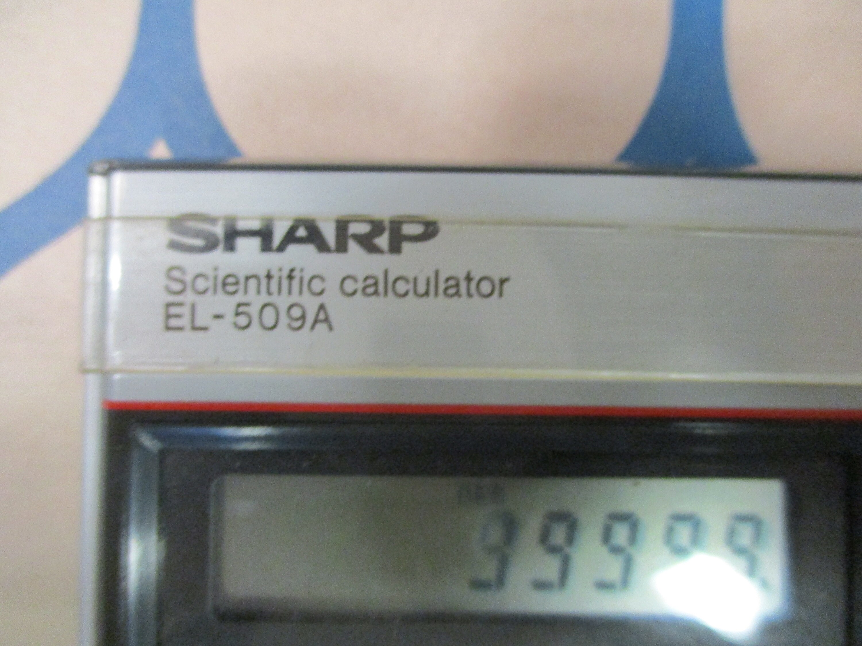 Sharp EL-509A Scientific Calculator - Etsy