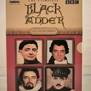 The Complete Black Adder All Four Series DVD Boxed Set - Etsy