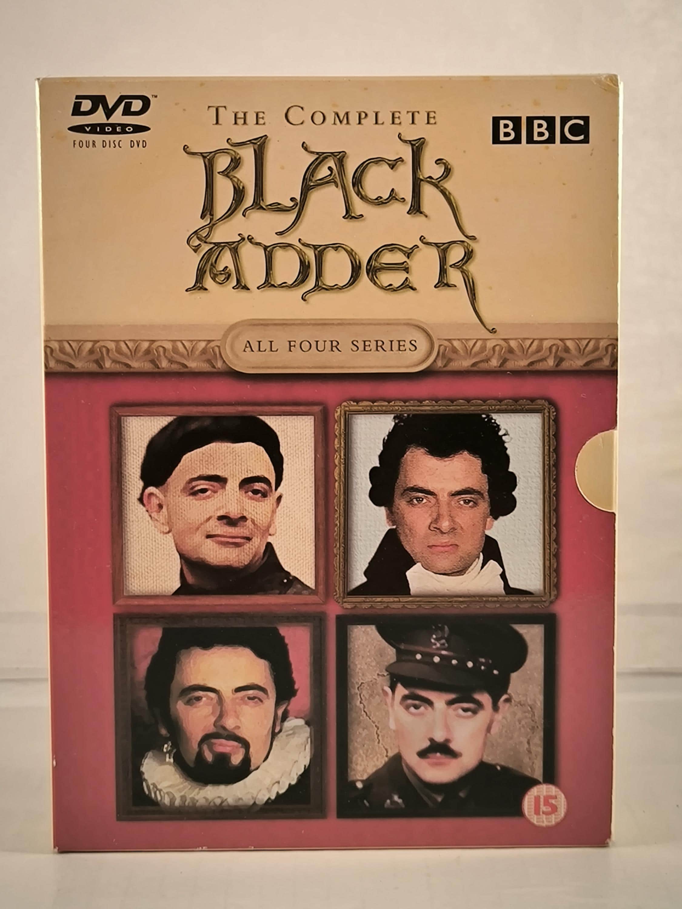 The Complete Black Adder All Four Series DVD Boxed Set - Etsy UK