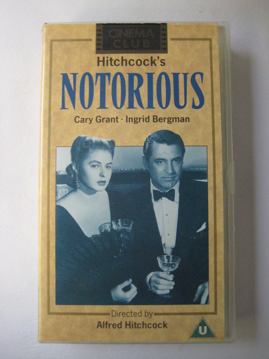 Notorious Alfred Hitchcock VHS PAL English 1946 - Etsy