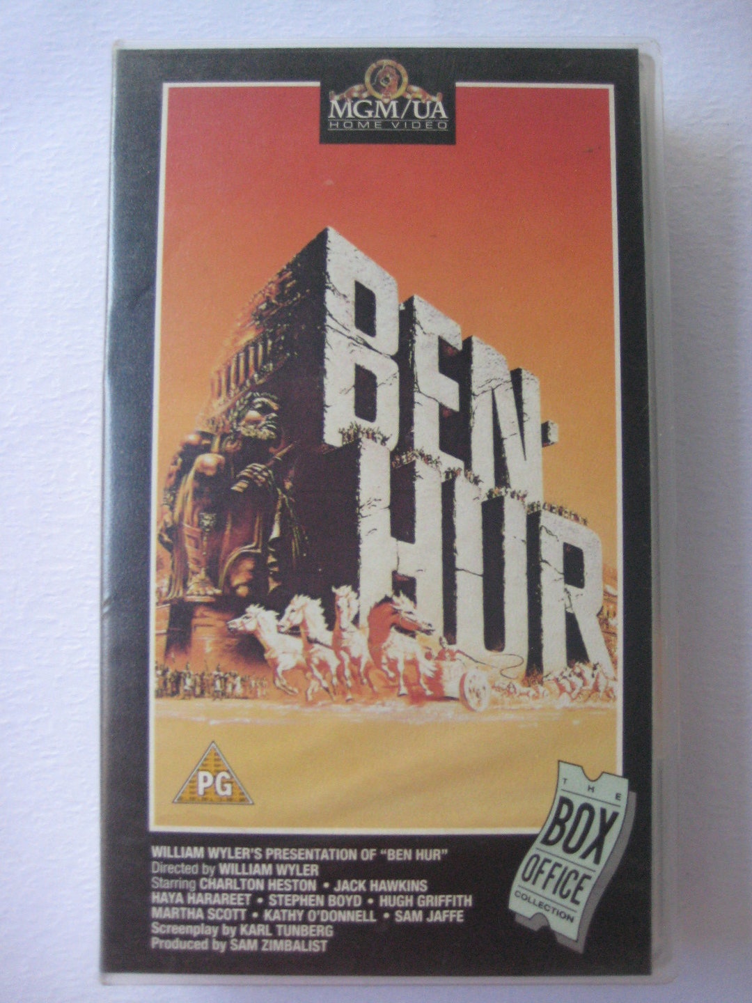 Ben Hur VHS PAL English 1959 - Etsy