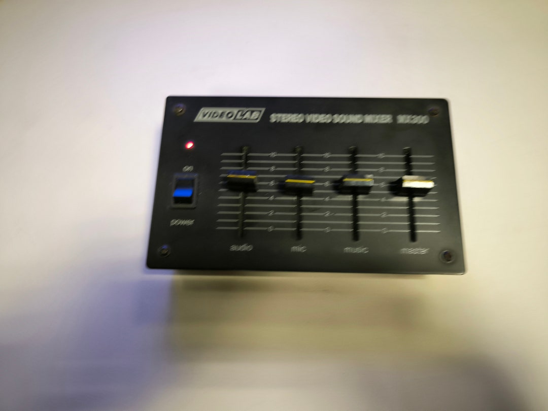 Stereo Video Sound Mixer MX300 Videolab - Etsy