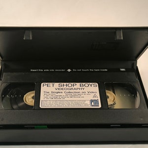 Pet Shop Boys Videography 1991 VHS Cassette - Etsy