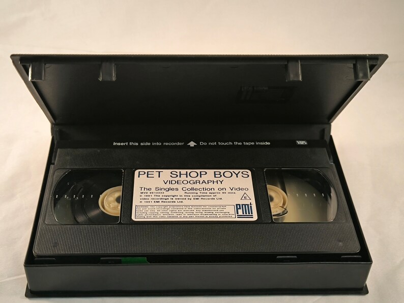 Pet Shop Boys Videography 1991 VHS Cassette - Etsy