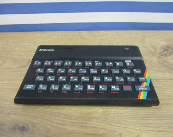 Zx Spectrum +2 Computer (black Version) - Etsy