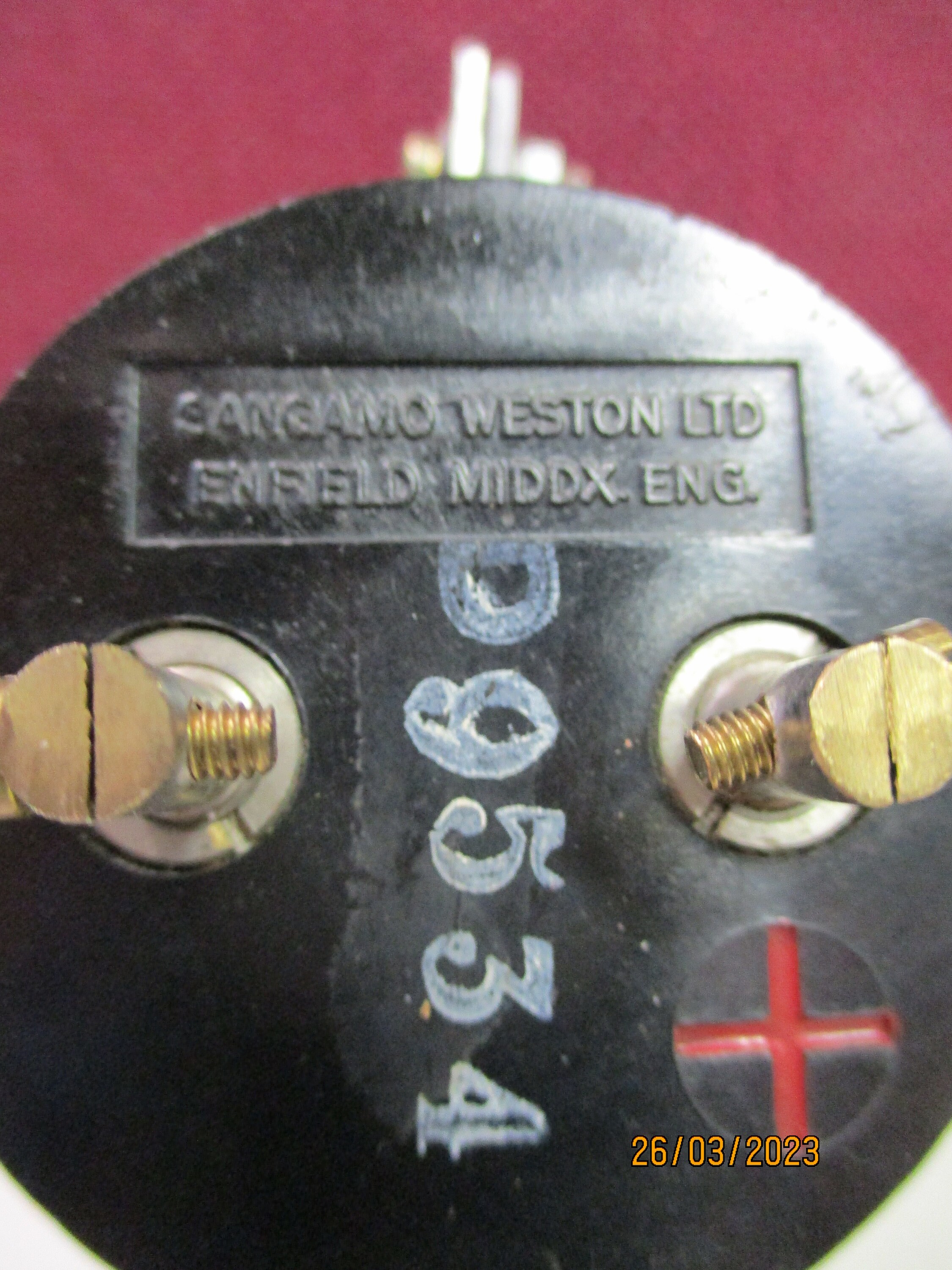 Vintage Volt Meter Bakelite - Etsy