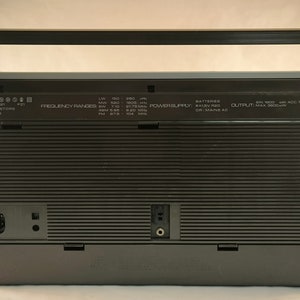 Vintage Philips Radio Cassette Recorder - Etsy