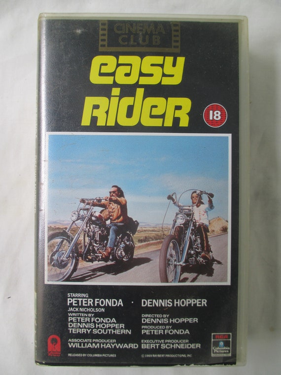 Easy Rider VHS pal English | Etsy