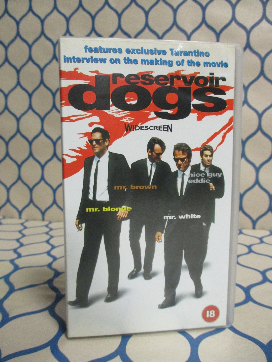 Reservoir Dogs Vhs Pal 1992 Cult Movie - Etsy